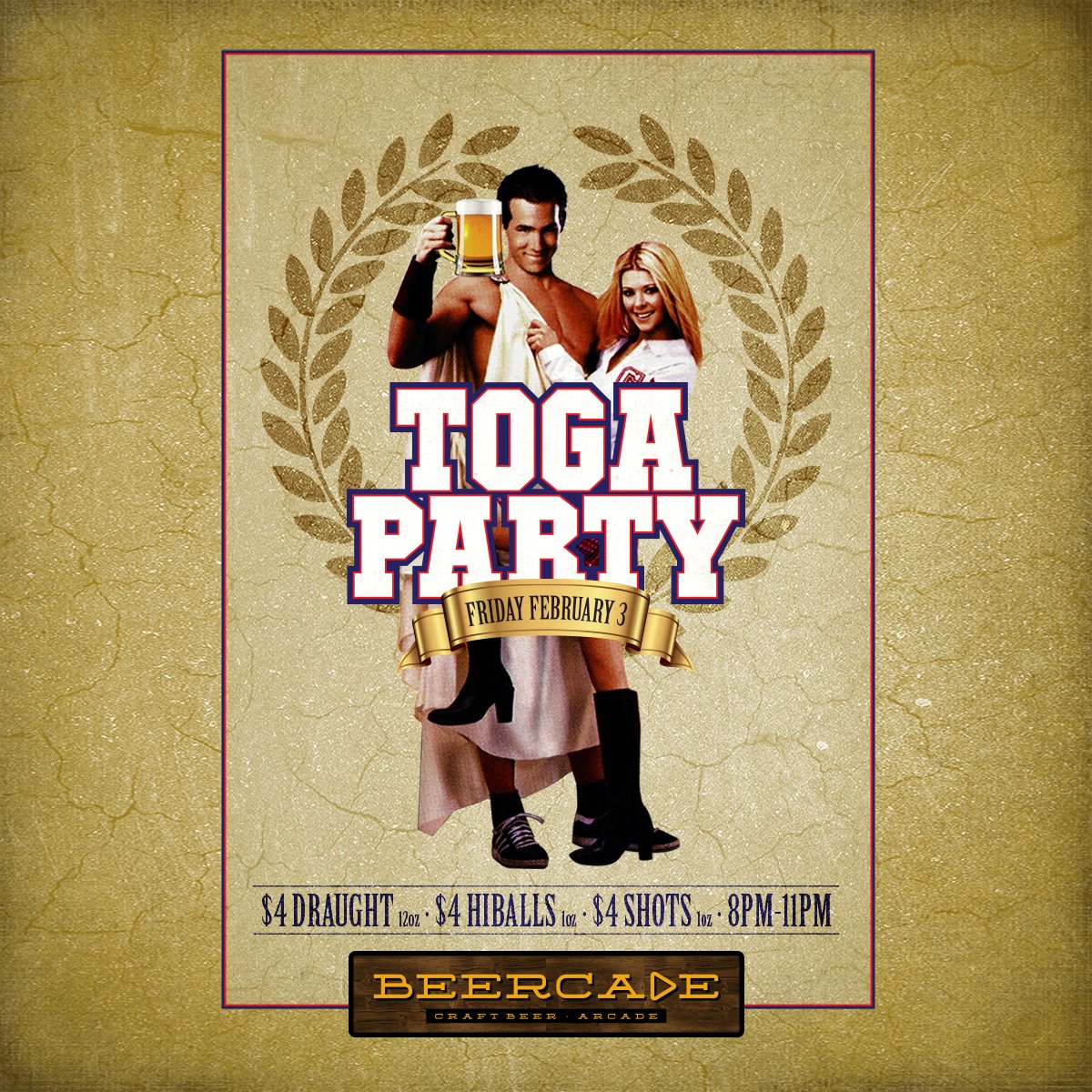 Toga Party Poster