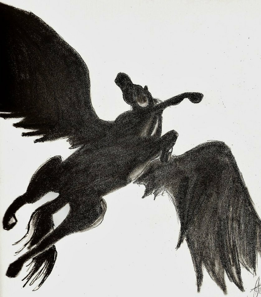 Black Pegasus Percy Jackson