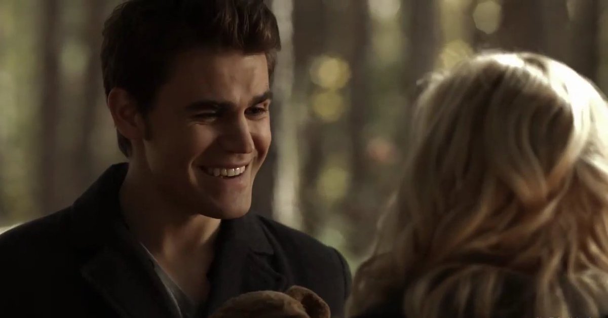Stefan Salvatore Smiling