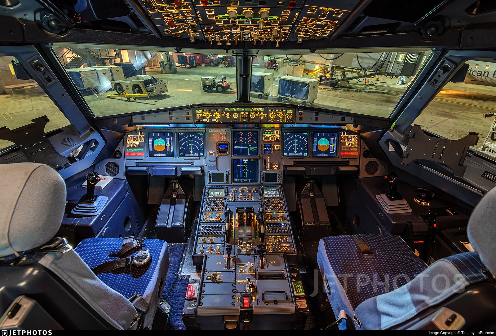 Airbus A320 Jetblue Cockpit