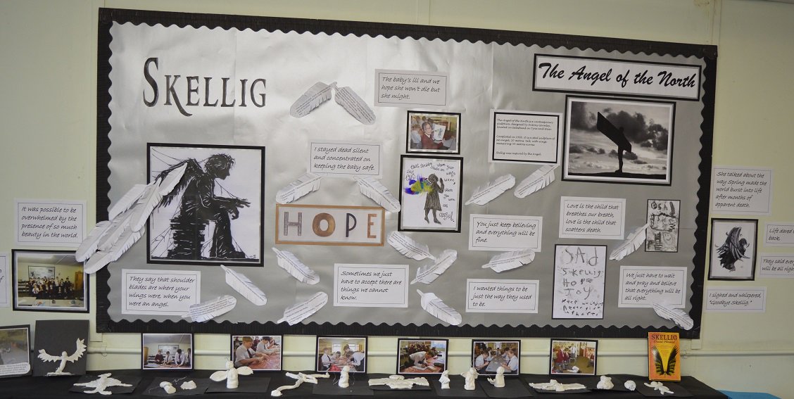 Rishworth School on Twitter: "Heathfield: Y6 Book Club display on ...