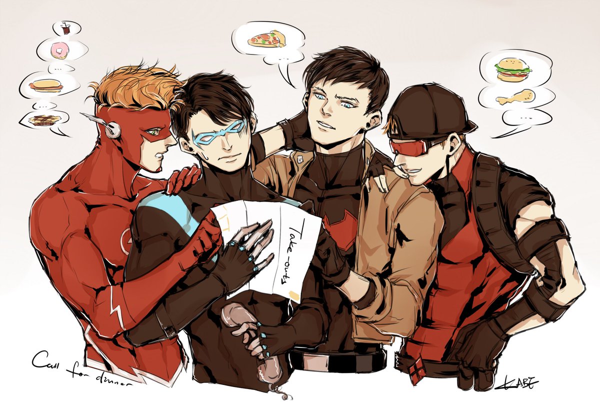 Nightwing And Red Arrow