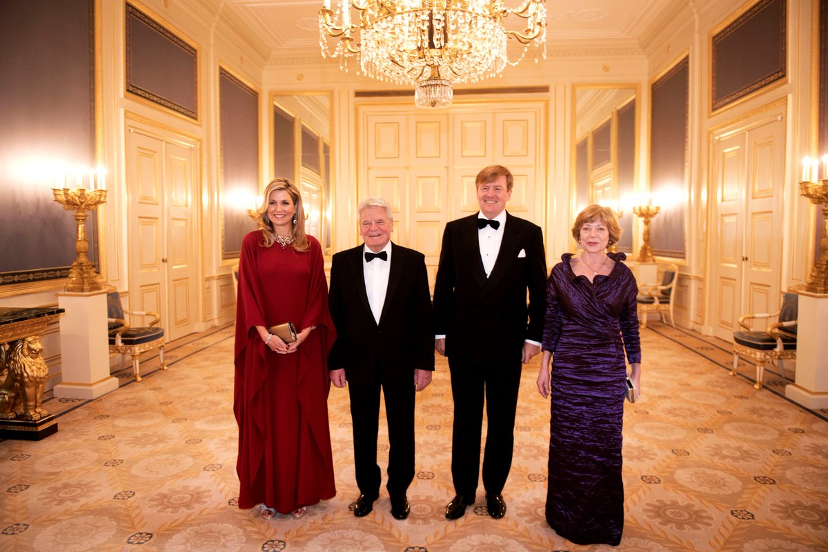Гала-ужин в честь президента Германии в Нидерландах: ru_royalty ...