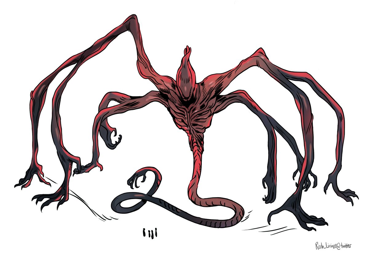 Spider Monster Stranger Things