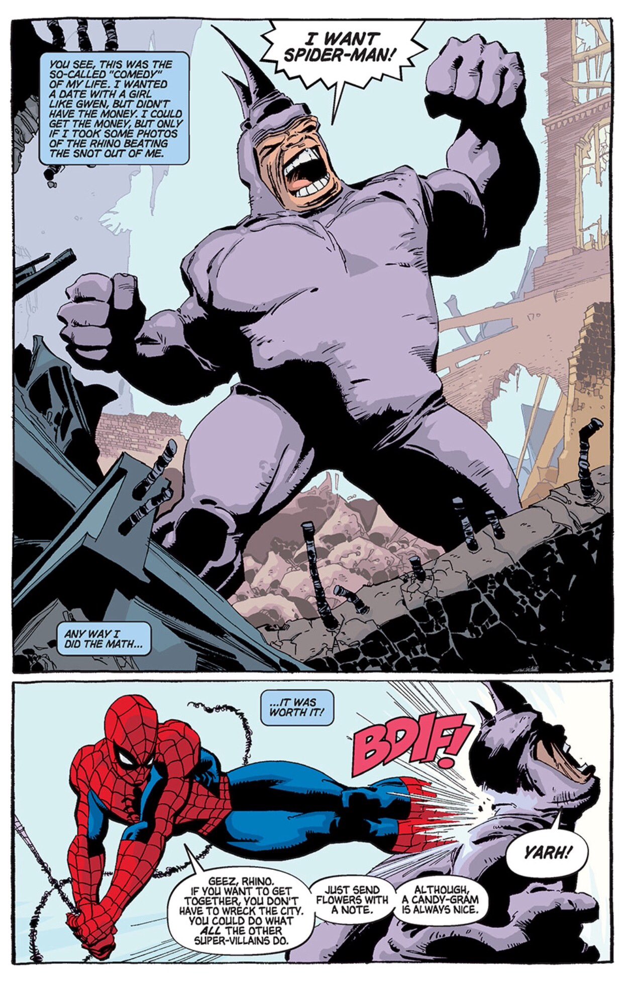 Rhino Spider Man Tegneserie SPIDER MAN Web Shooter :: Behance