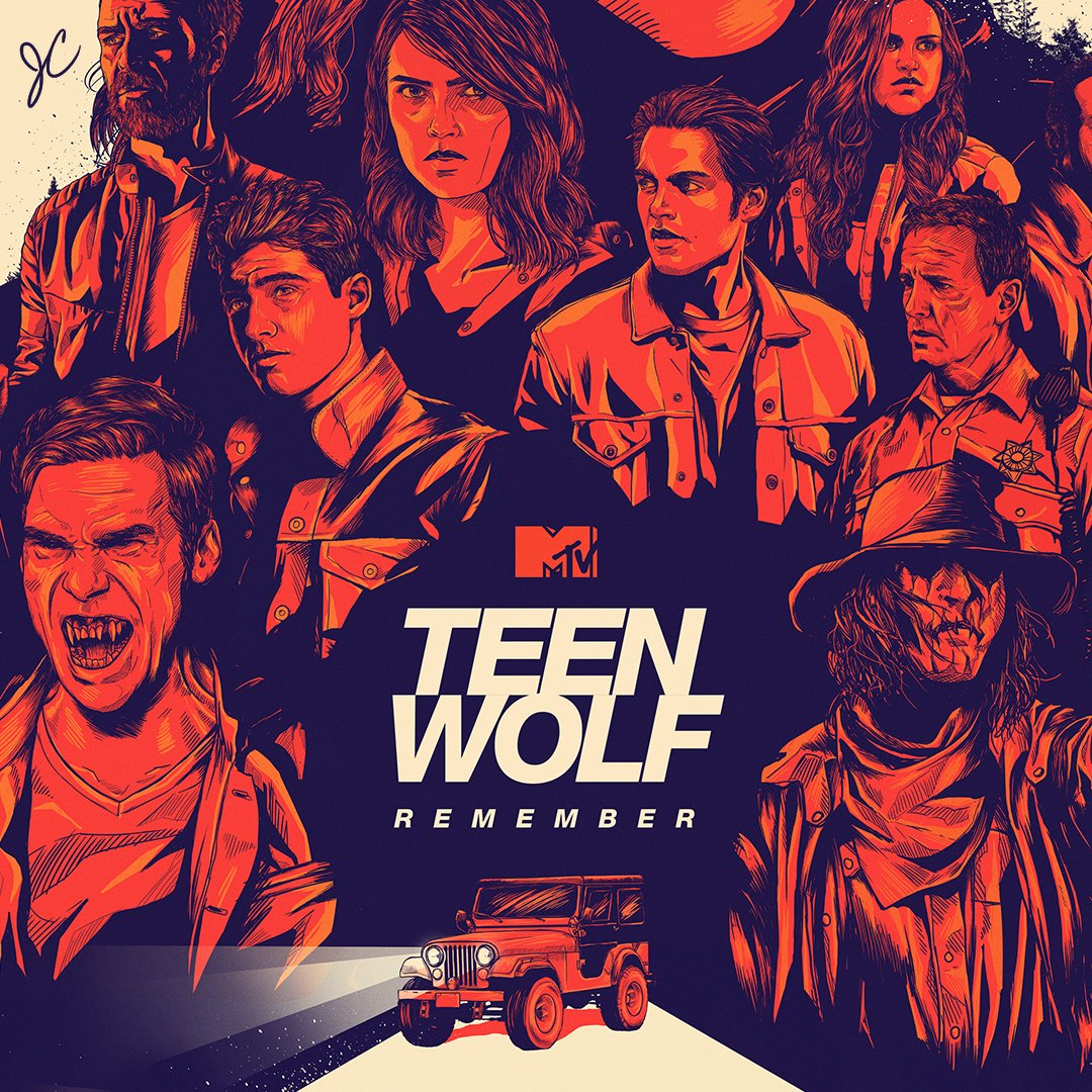 Teen Wolf Poster Mtv