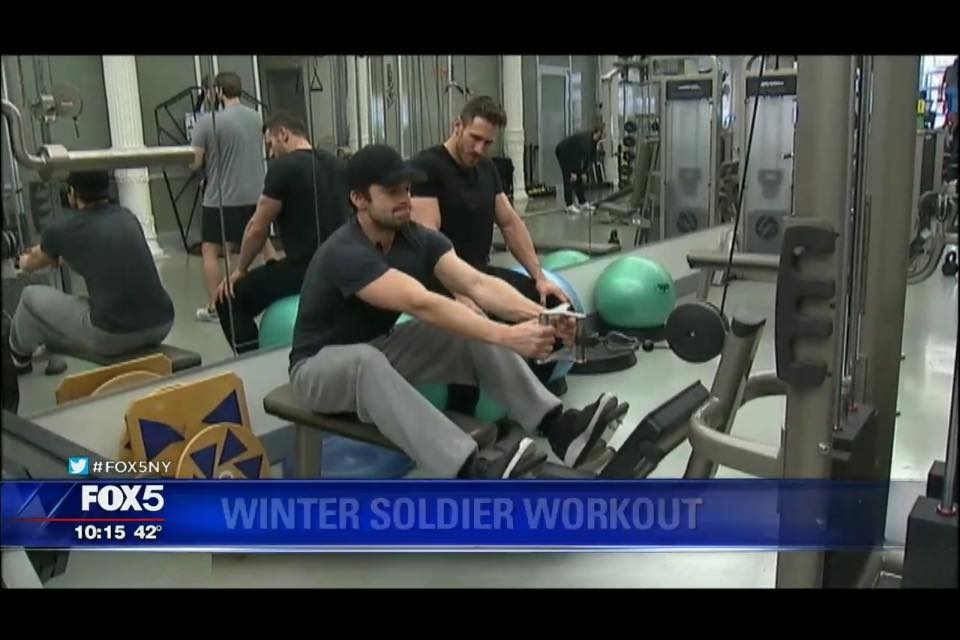 Sebastian Stan Winter Soldier Workout