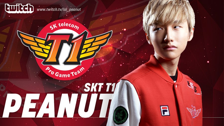 T1 LoL on Twitter: "at 11:30pm (KST) tonight @lolPeanut98 @SKT_Wolf @SKT_Huni #Profit 선수의 ...