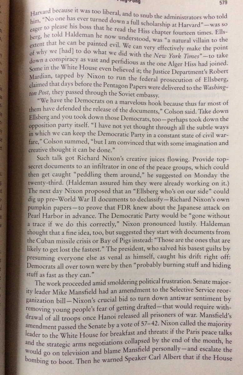 Know your history: The Pentagon Papers lead to Watergate because Nixon ...