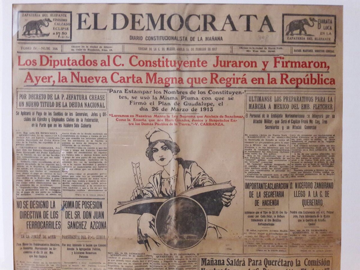 Demócrata: Foto del periódico el Demócrata, donde dan la noticia de la ...