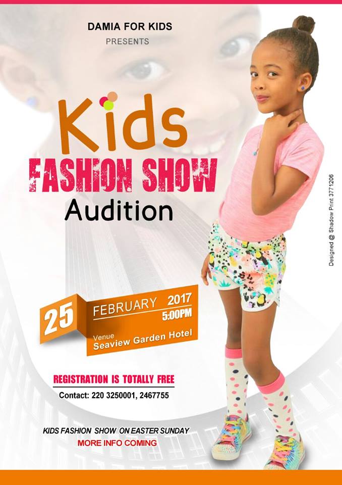 Kids Fashion Show Flyer