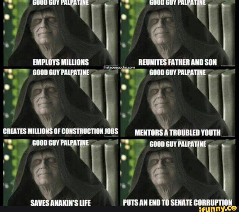 Star Wars Emperor Good Good