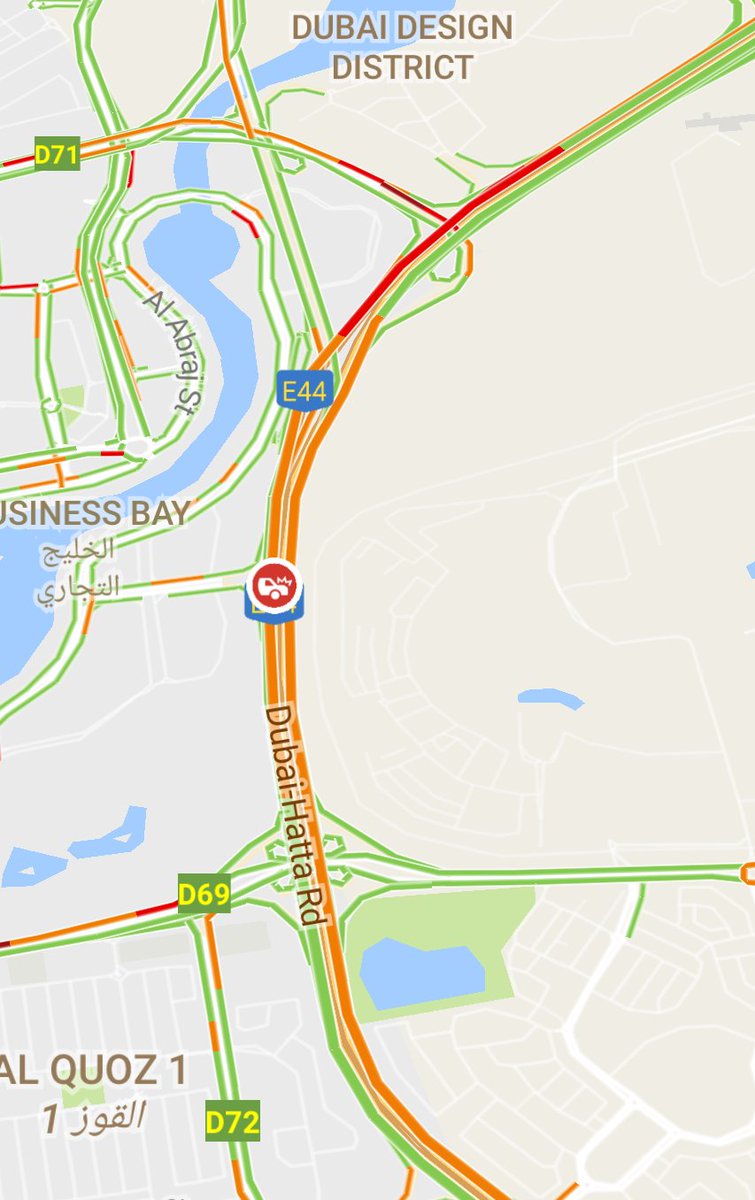 Multiple accidents delay traffic on Dubai roads - News | Khaleej Times