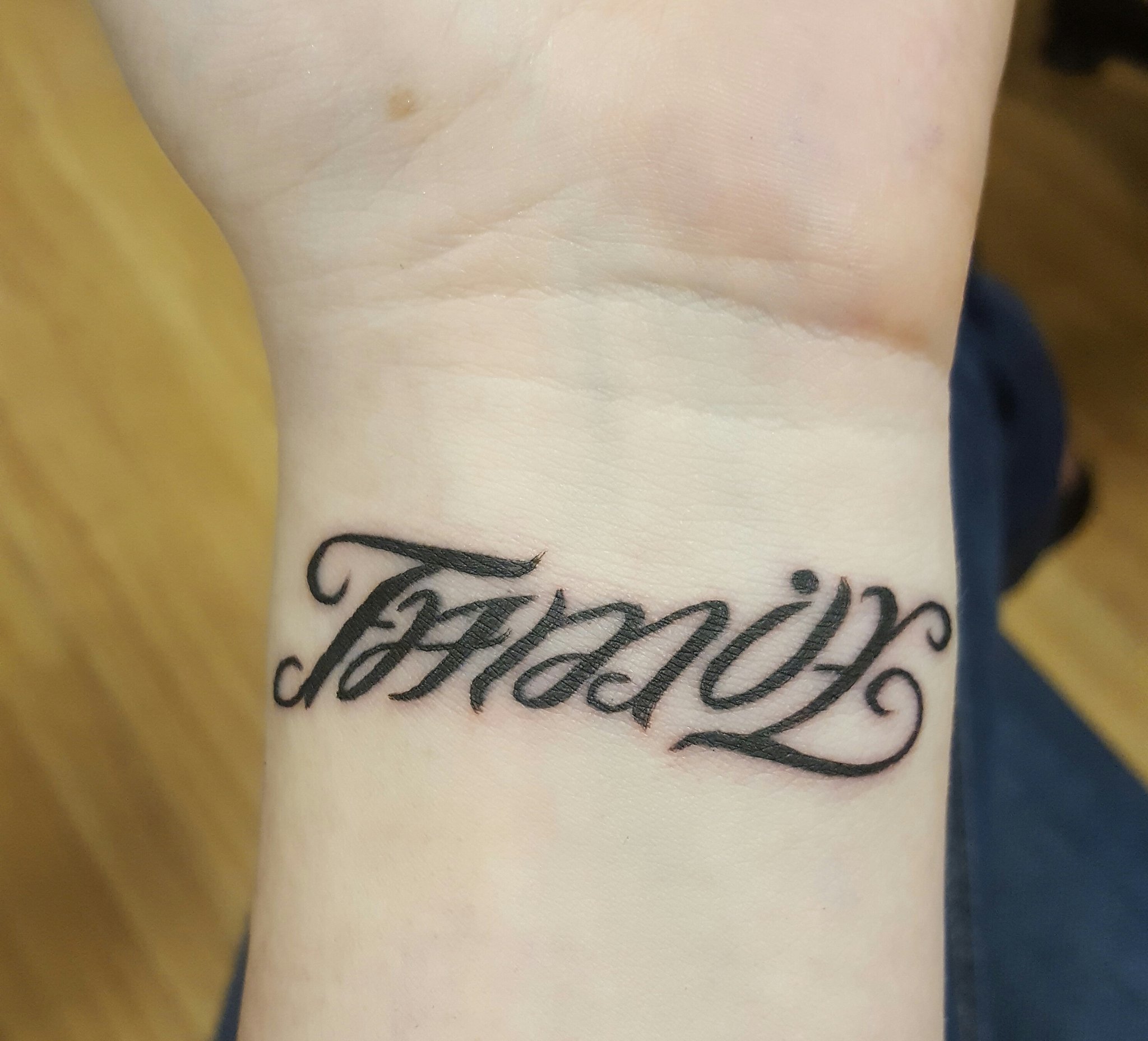 Ambigram Family Forever