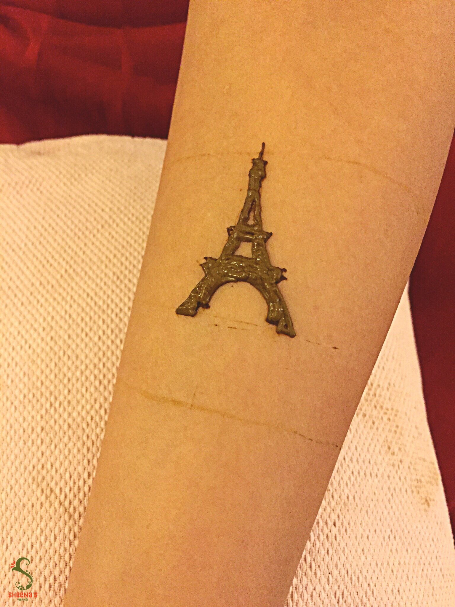 Eiffel Tower Tattoo Wrist