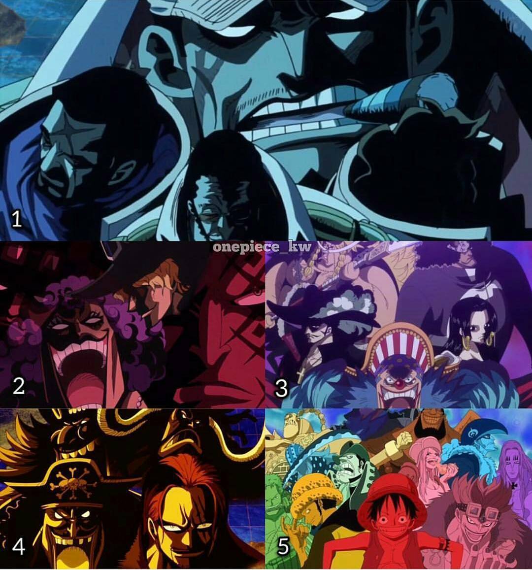 4 Emperadores Una Pieza Kaido