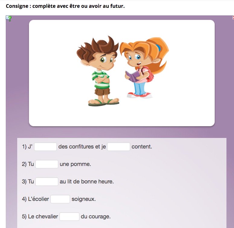 Le futur : « être » et « avoir