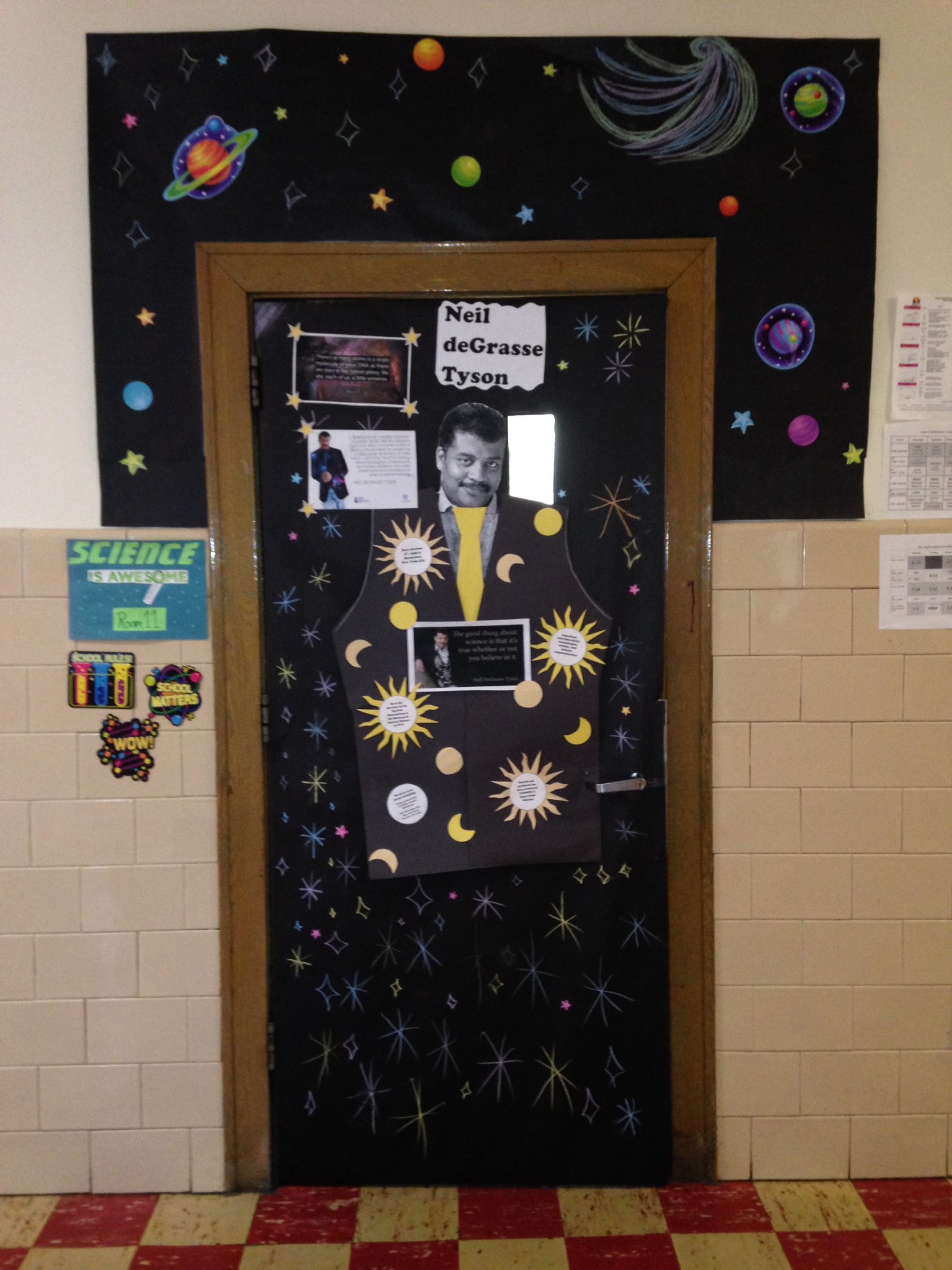 Science Classroom Door Decoration Ideas