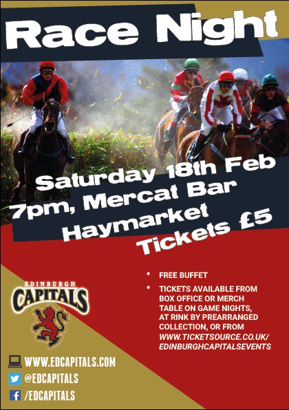 Race Night Poster Template