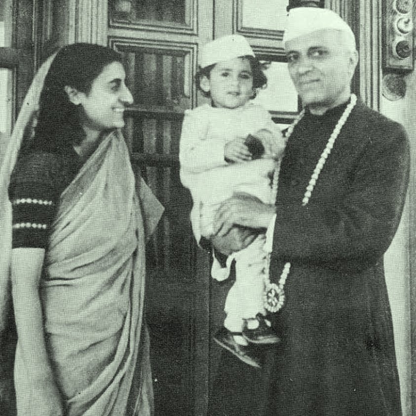 Three Prime Ministers in one Picture. Pt Nehru, Smt Indira Gandhi ...