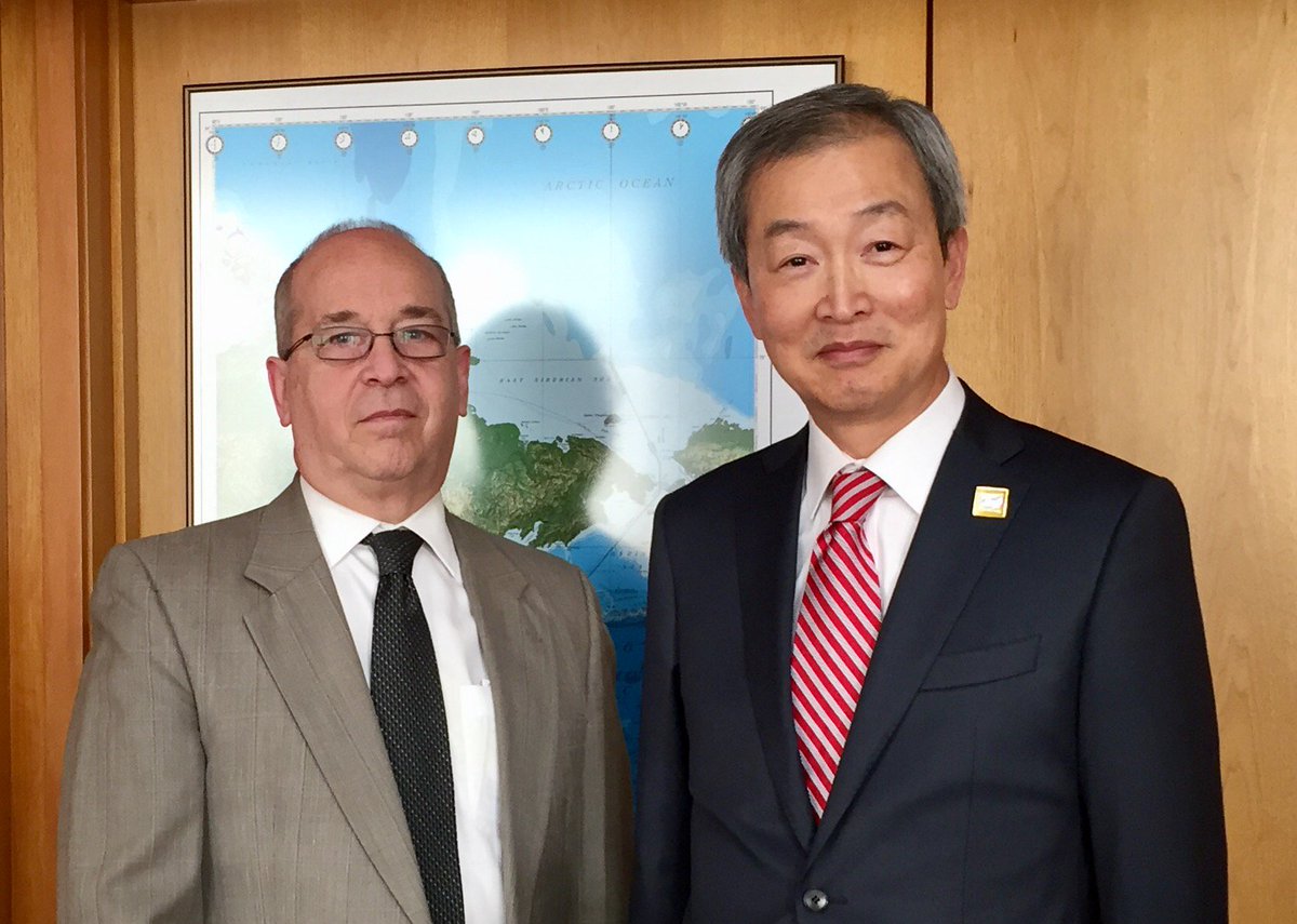 Met with the Republic of Korea’s Ambassador Ahn; standing together to ...
