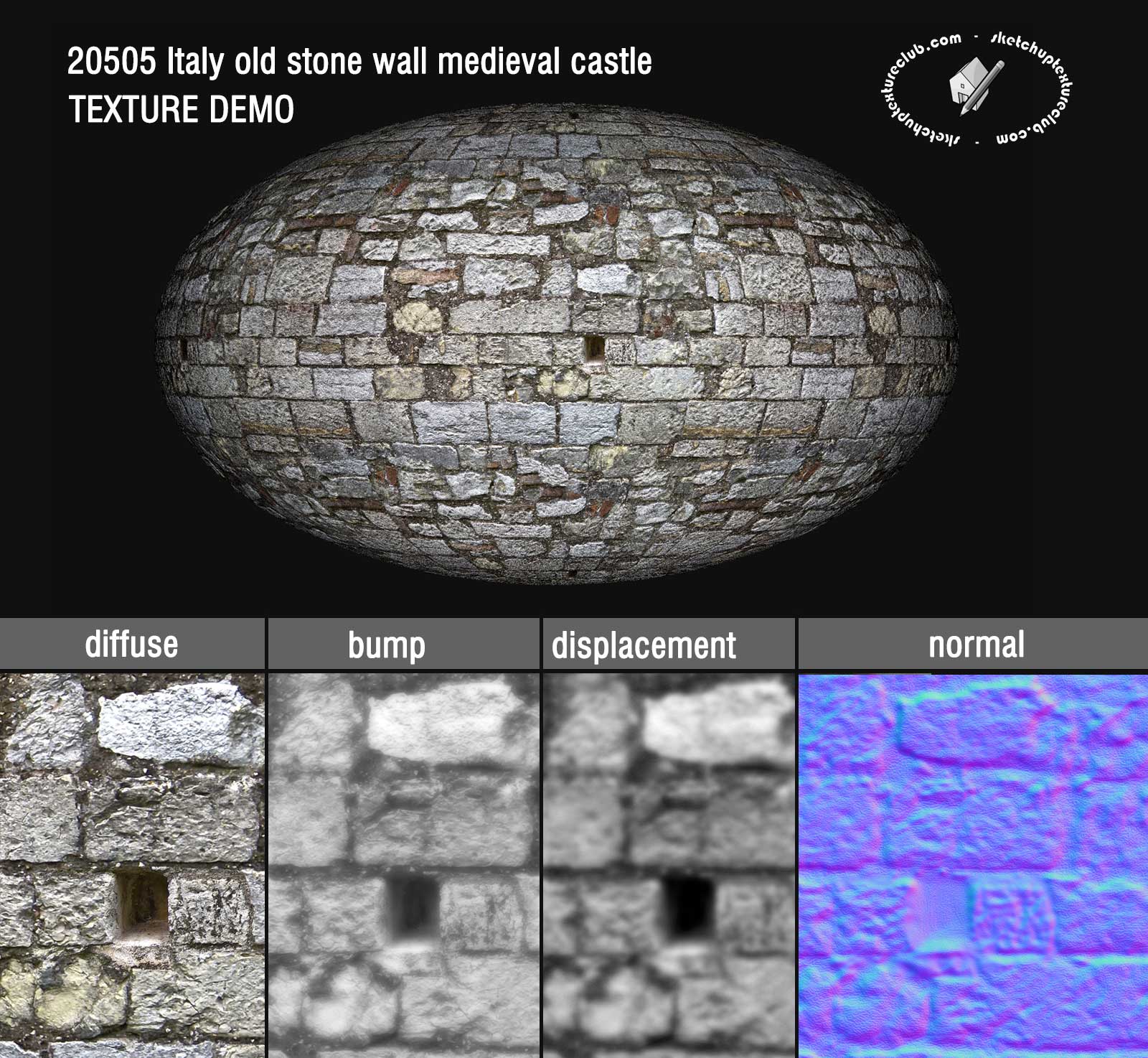 Castle Texture Seamless
