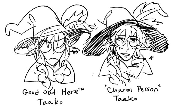 「head canon for Taako always 」R. Mock ️ NYCC C-25の漫画