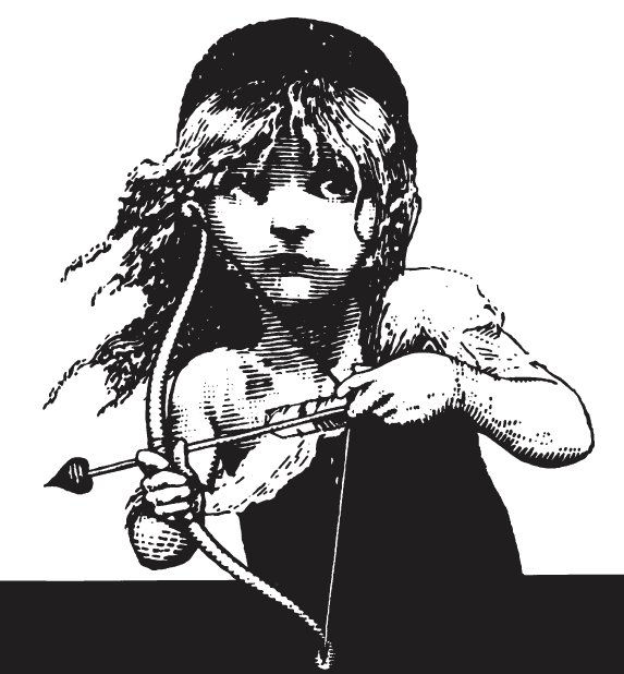 Cosette Les Miserables Drawing