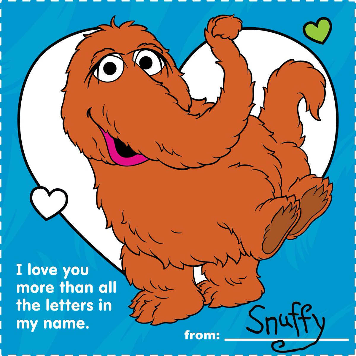Sesame Street Snuffleupagus Quotes