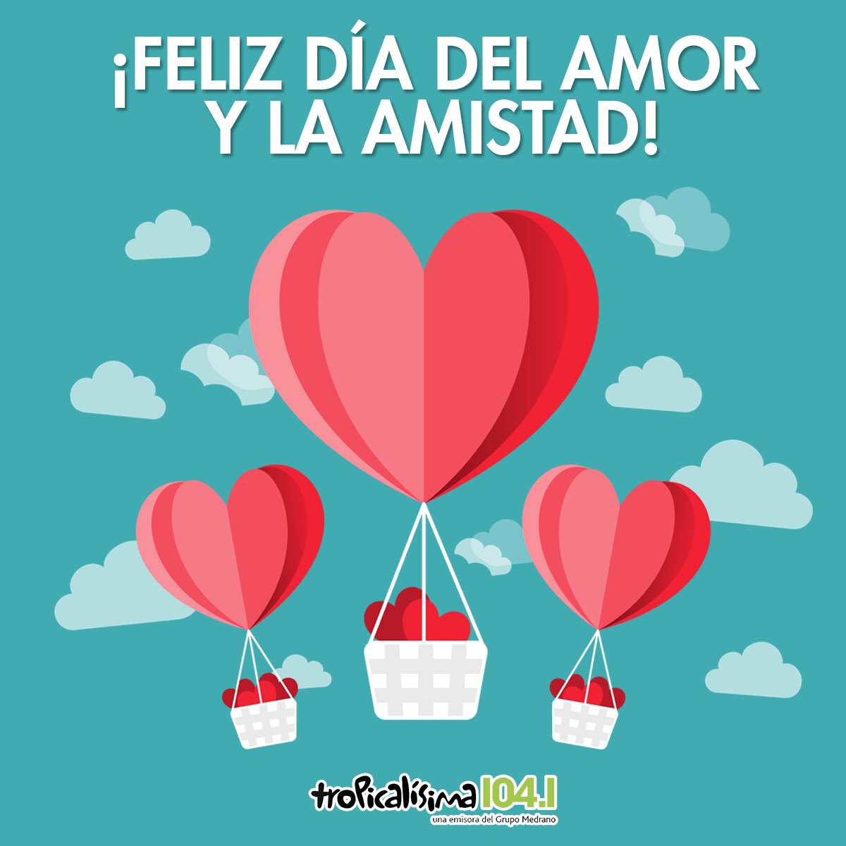 Feliz dia del amor y la amistad - dikicandy