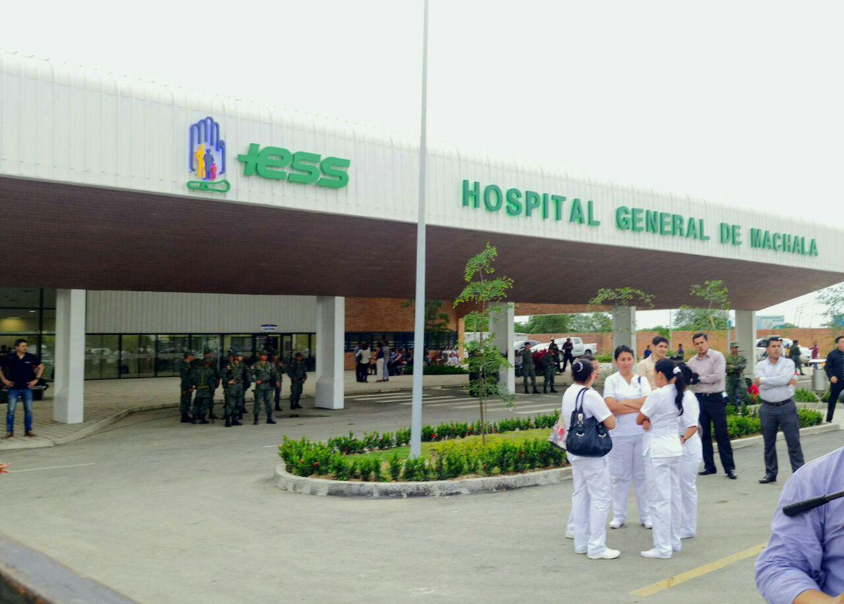 Finaliza inauguración del hospital del iess machala interconectado con ...