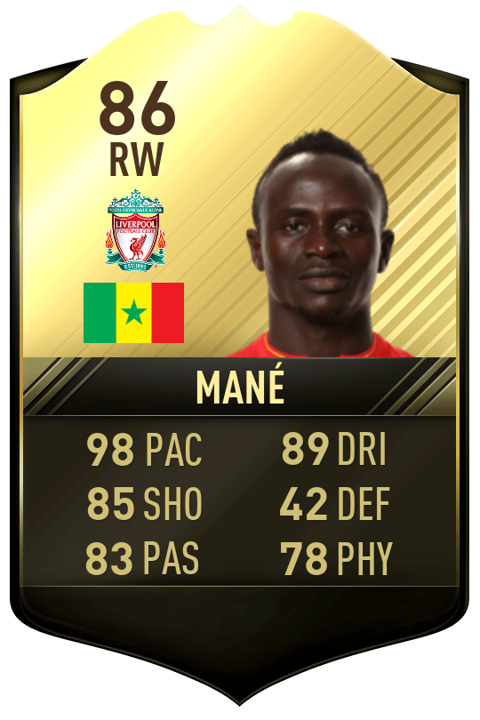 Mane's card... : r/EASportsFC