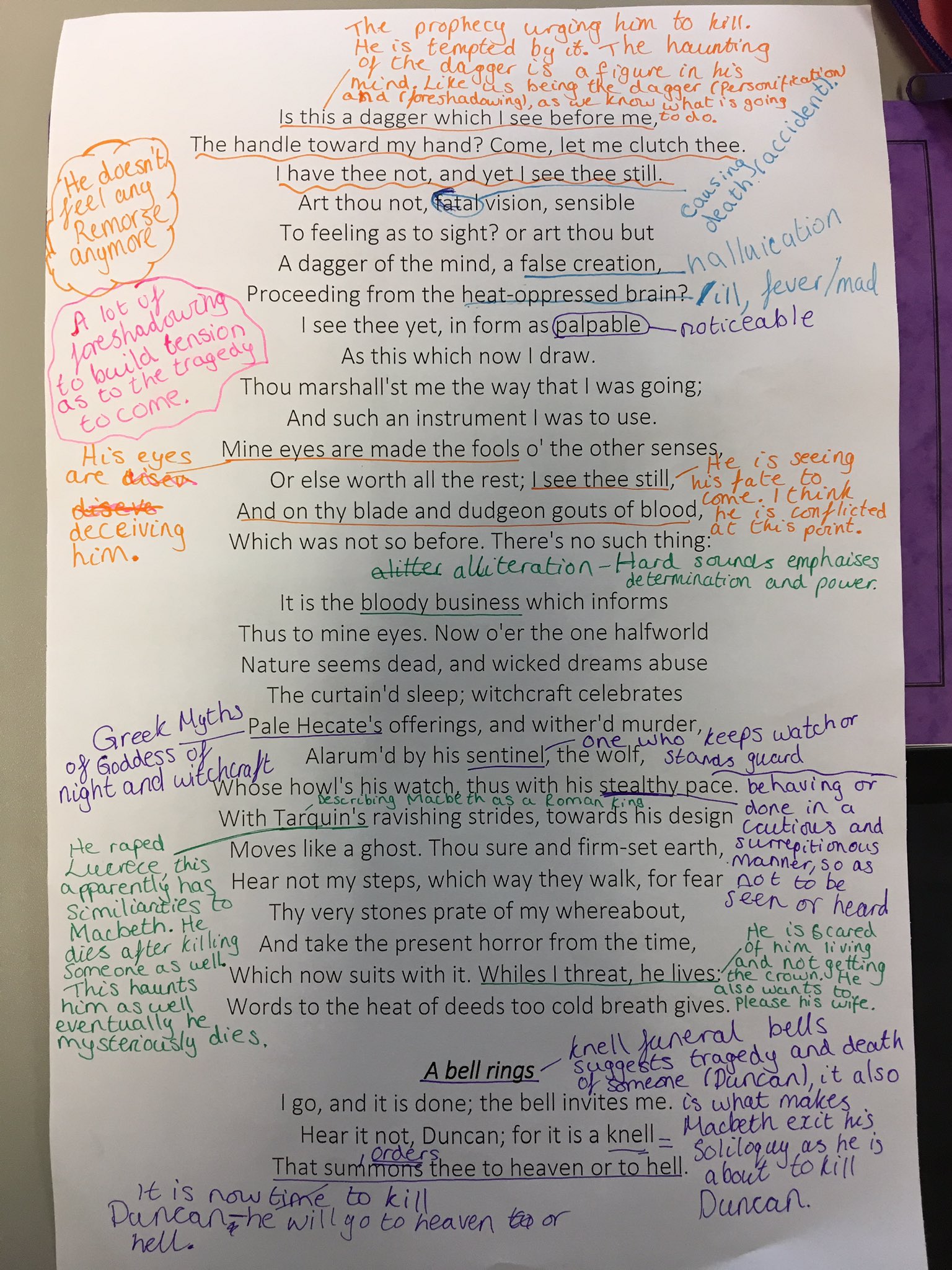 Macbeth Dagger Scene