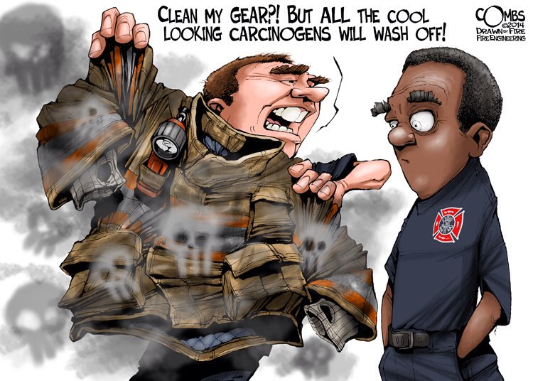 Paul Combs Firefighter Cartoons