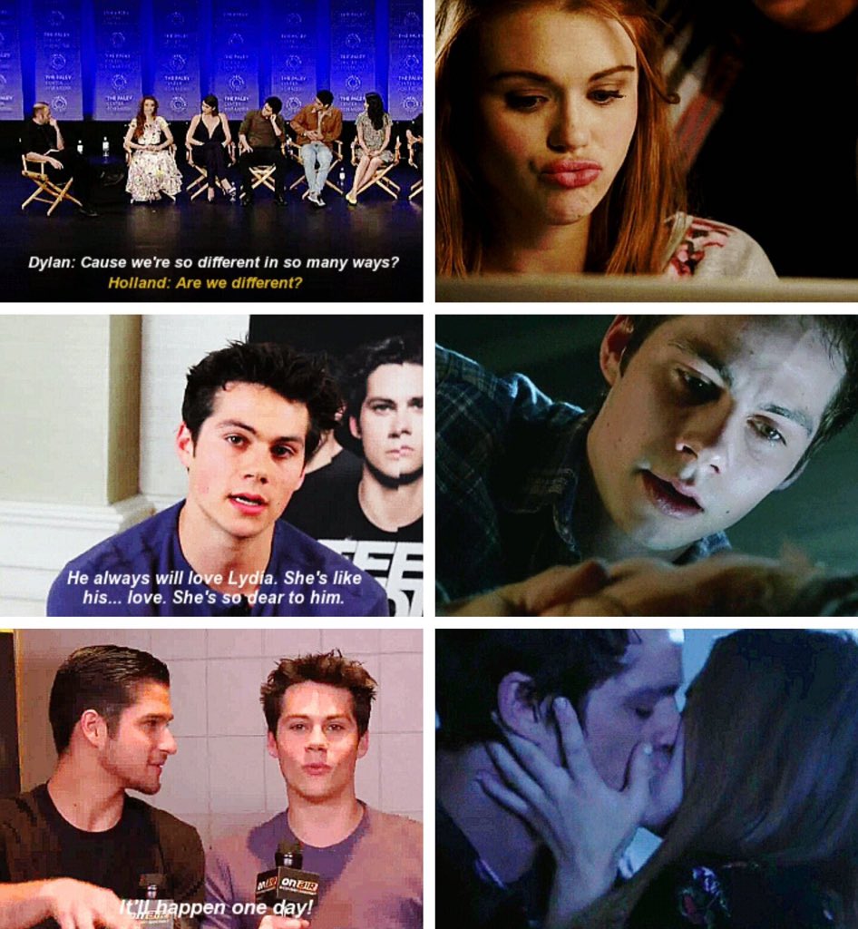 Holland Roden And Dylan Obrien Kiss