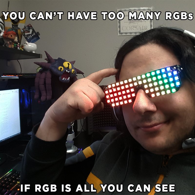I "made" a RGB version of "that one PCMR wallpaper everyone uses" : r ...