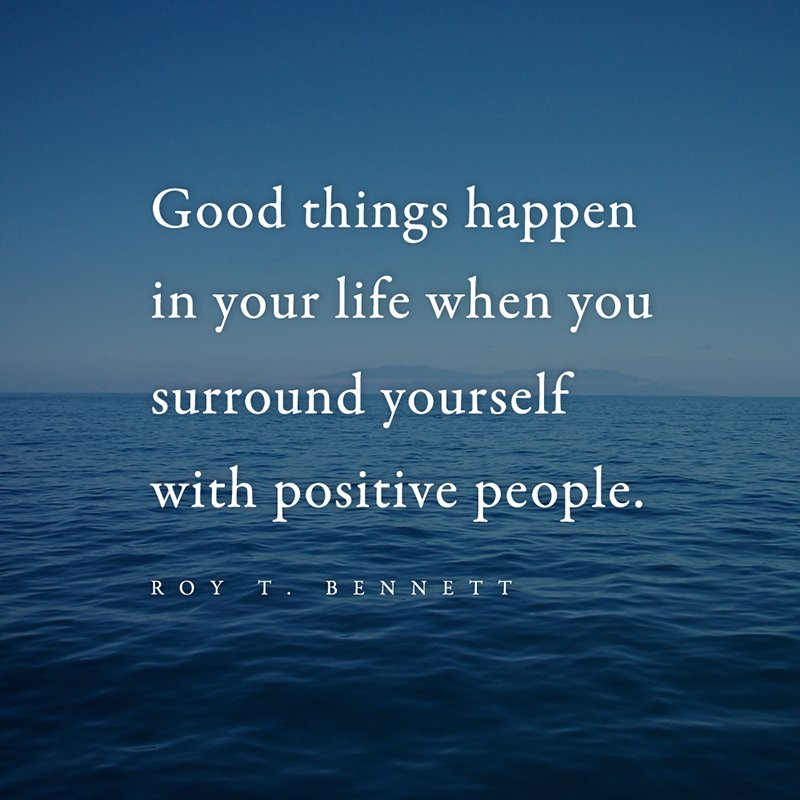 Positive Things Happen To Positive People