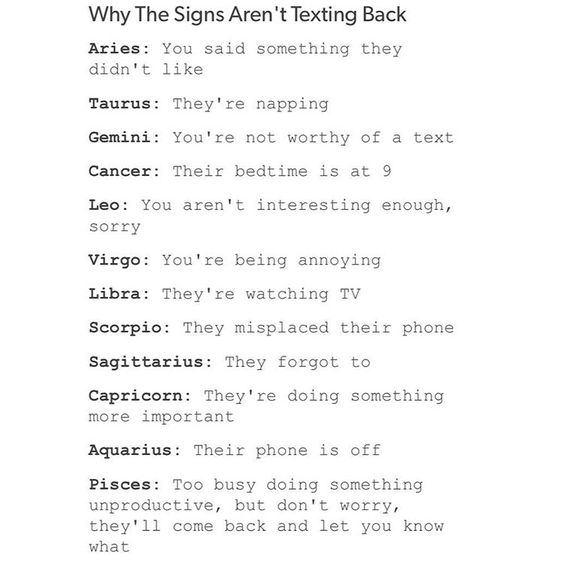 Texting zodiac signs 60 photos - Astrologytoyou.com