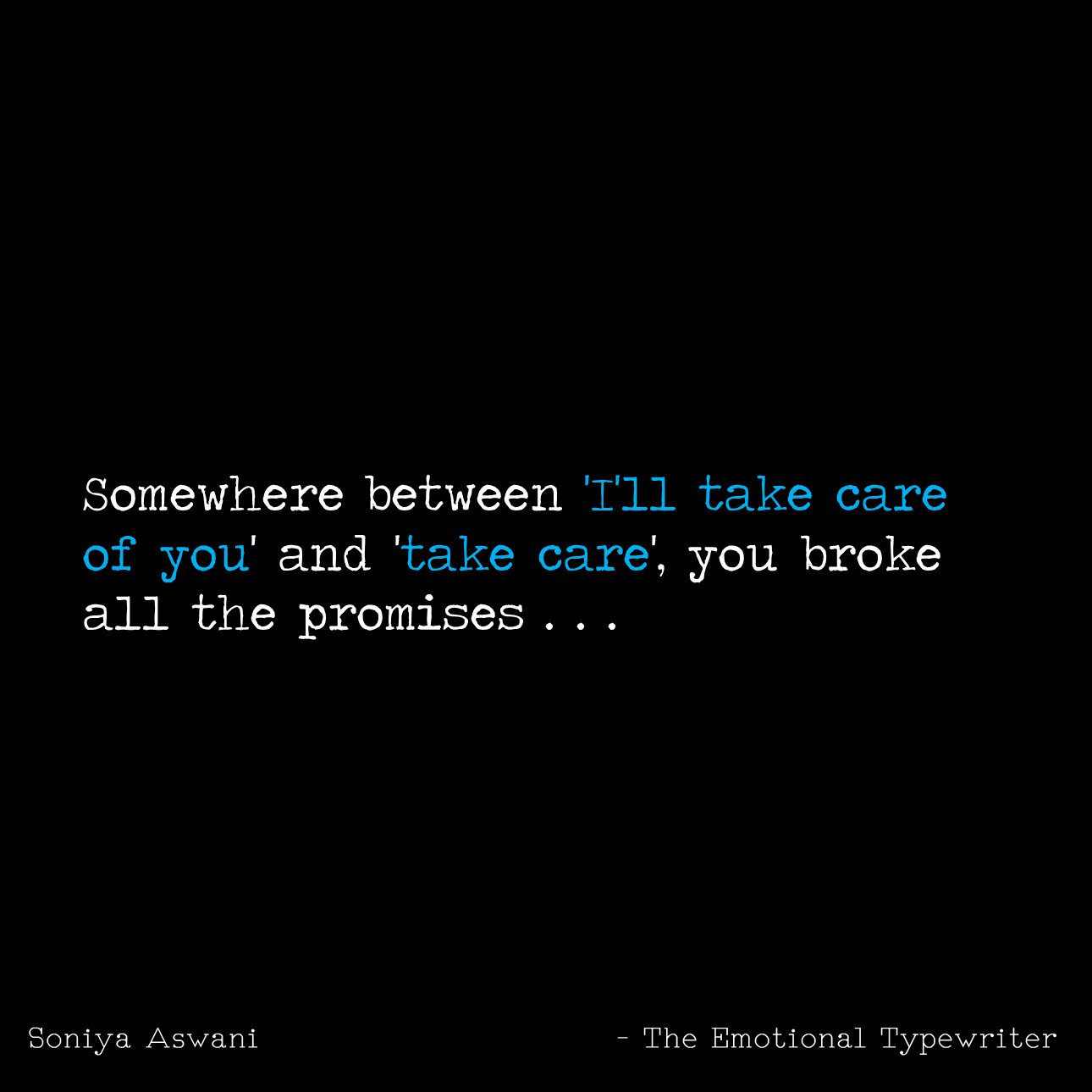 Sad Broken Promises Quotes