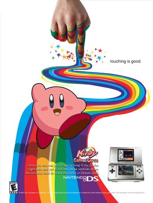 Kirby: Canvas Curse / Print ad / Nintendo / 2005 | Kirby, Print ads ...