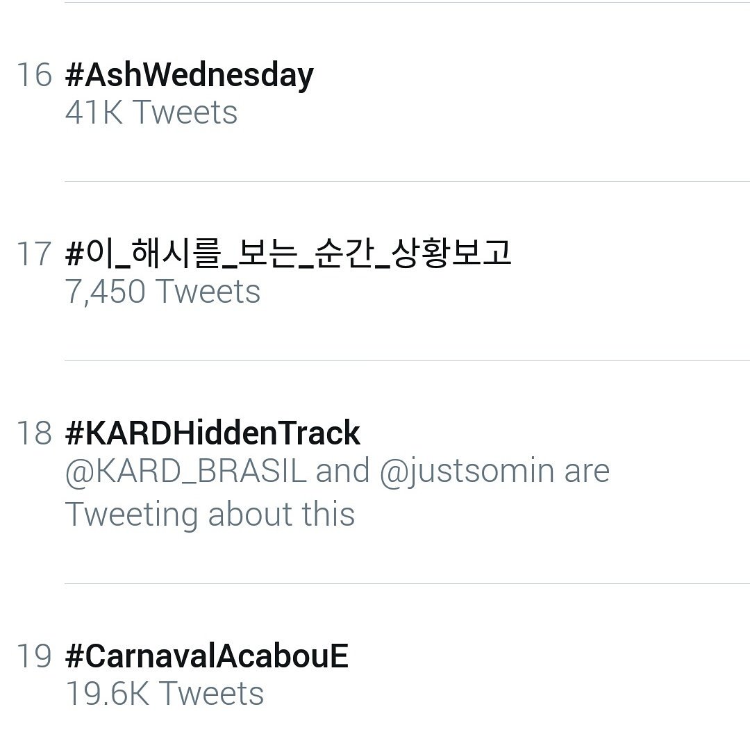 KARD Fanbase on Twitter: "#KARDhiddentrack so trending in world Wide trends 😅 🎉…
