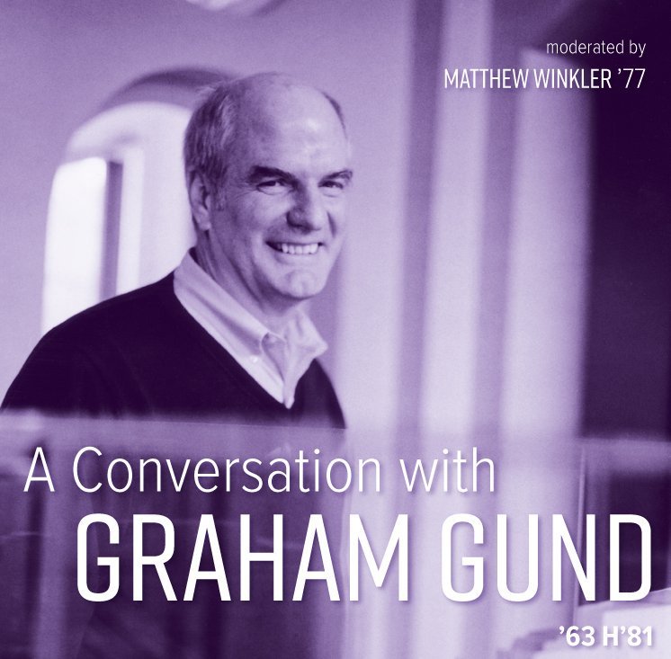 An honor to interview '63 Graham Gund on his instantly timeless ...