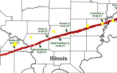 Tri State Tornado Map