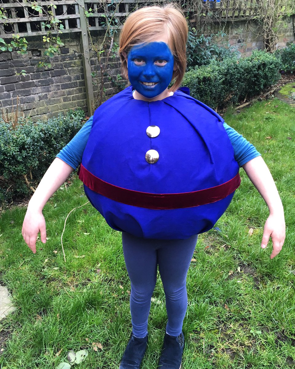 Violet Beauregarde Blueberry Costume