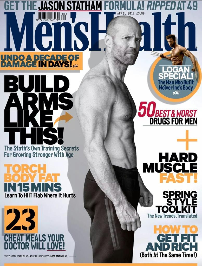 Jason Statham Ripped