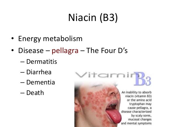 Vitamin B3 Deficiency