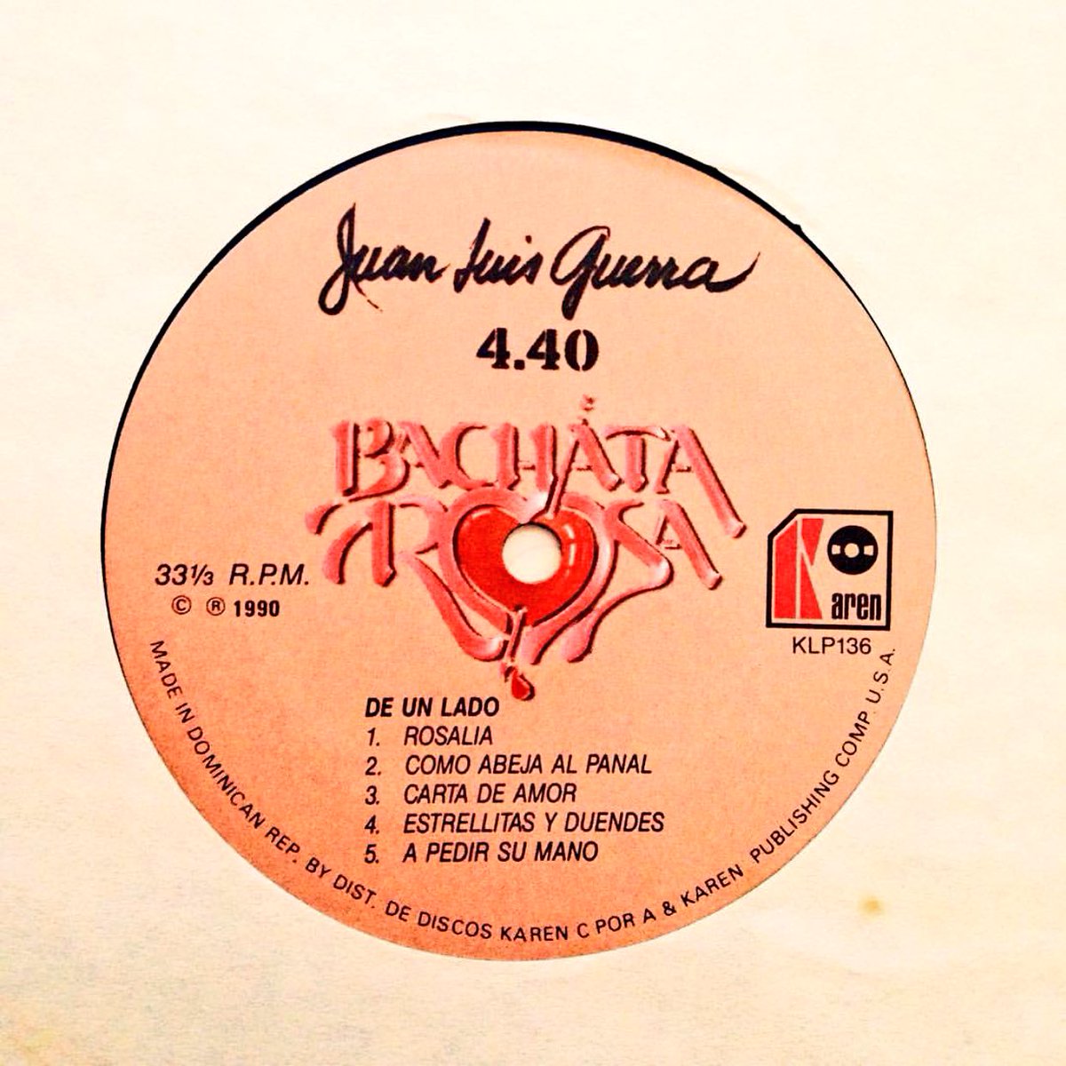 Juan Luis Guerra Bachata Rosa