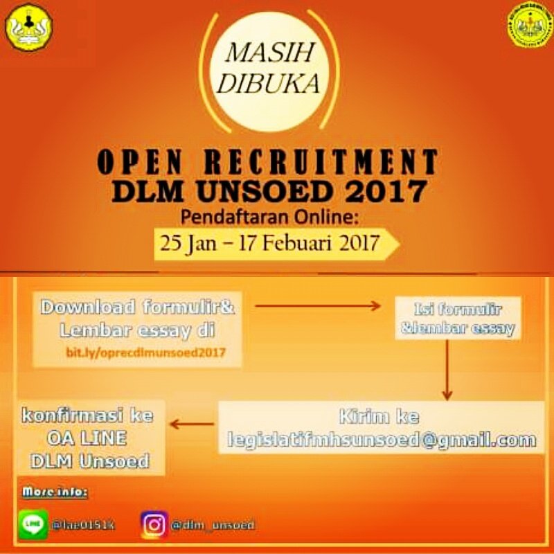 DLM UNSOED 2017 (@DLMUNSOED) | Twitter