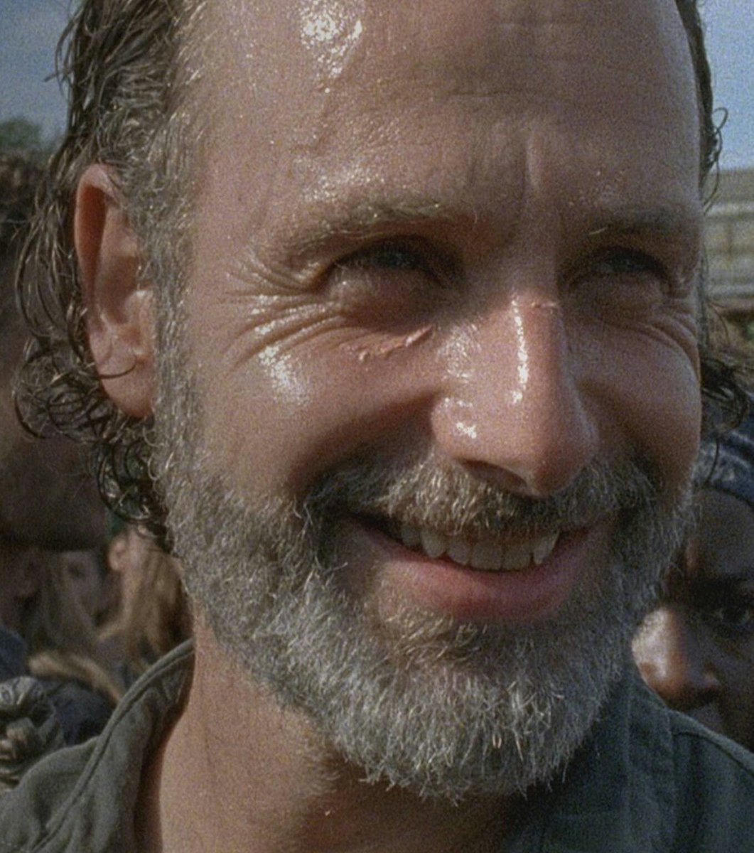 Rick Grimes Smiling