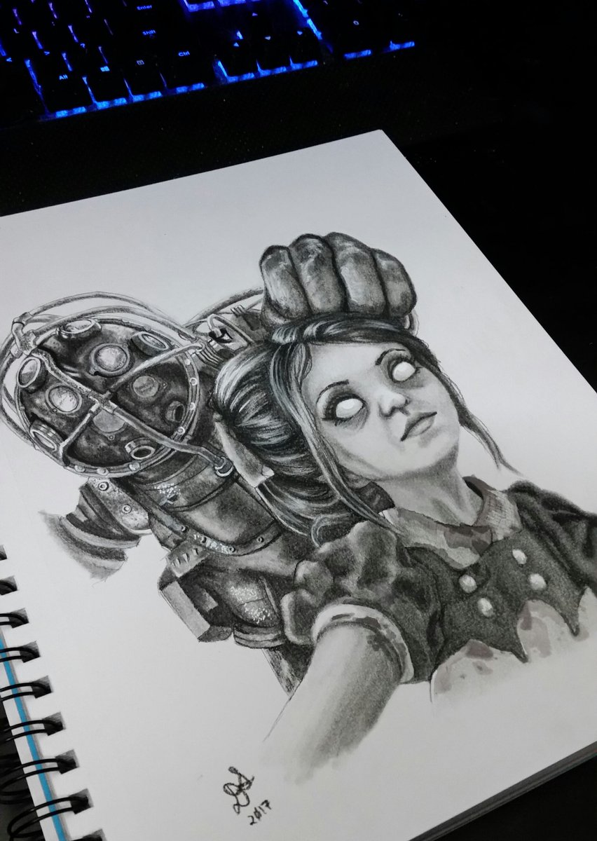 Bioshock Drawing